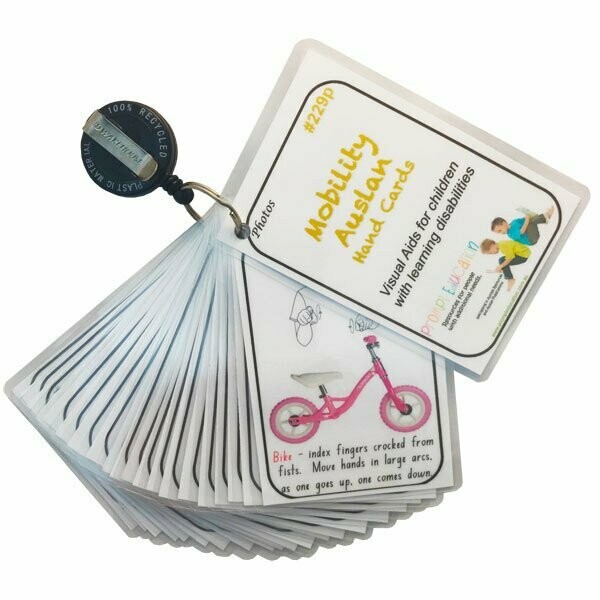 Hand Cards - Mobility (Auslan)