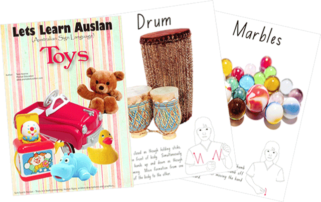 Lets Learn Auslan - Toys