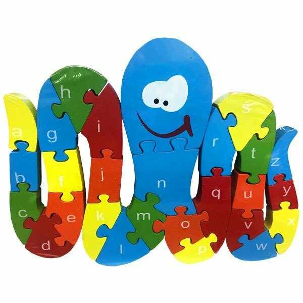 Octopus Puzzle - Alphabet & Number