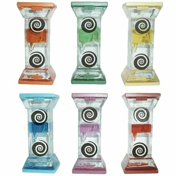 Double Spiral Regulating Liquid Timer