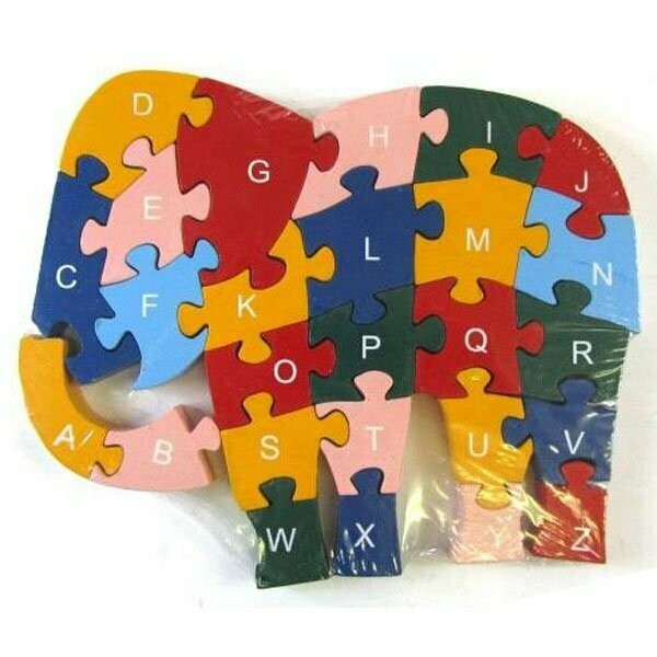 Elephant Number and Alphabet Puzzle