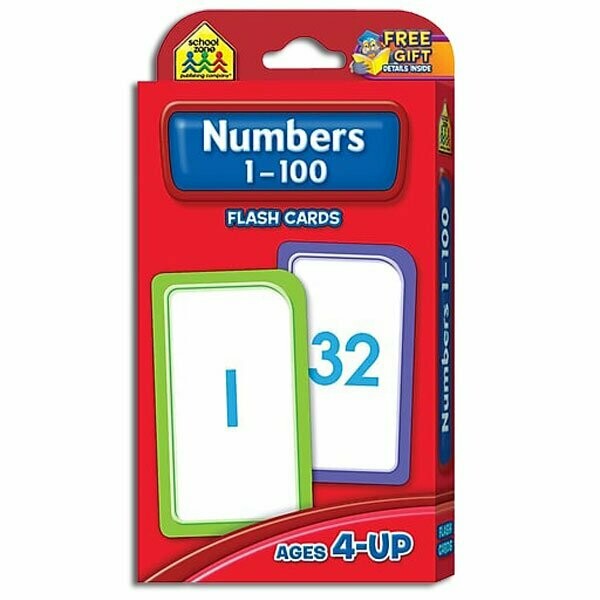 Numbers - 50 Double Sided Number Flash Cards