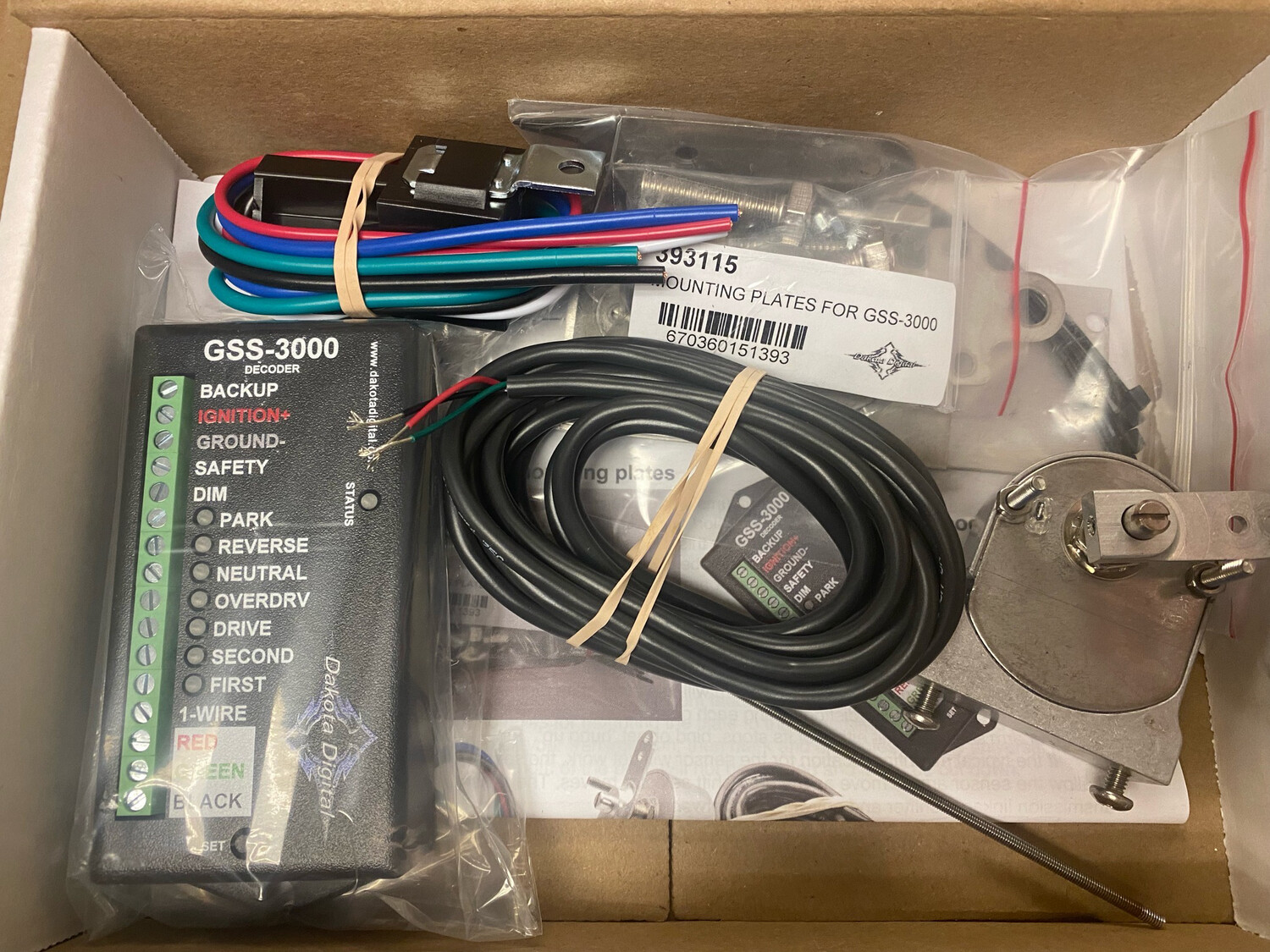 Alpha-Numeric LED Gear Indicator