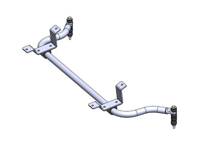 Porterbuilt Sway Bar For 1” Narrowed Control Arms 41” Long