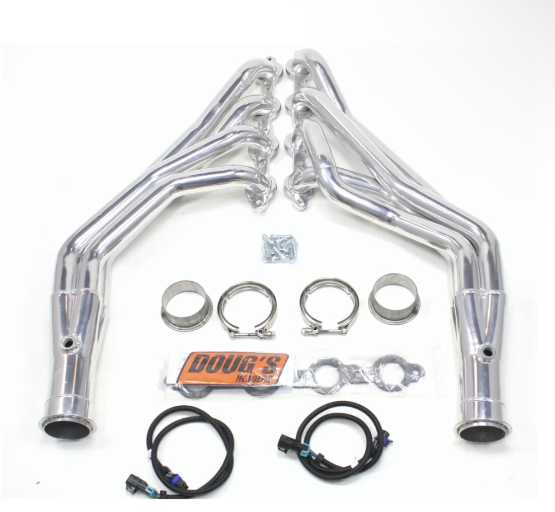 Doug’s Long Tube Ceramic Coated LS Swap Headers
