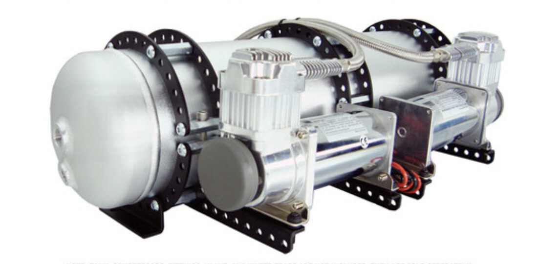 AVS Tank Bracket System-Raw Finish-3 Clamps