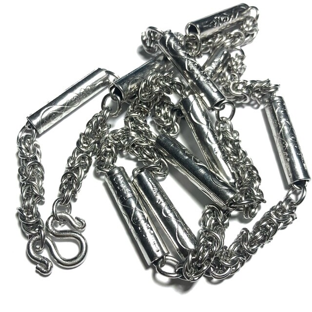 Stainless Steel Neck Chain for Amulets- Thick Gauge- Sacred Yant Nam ...