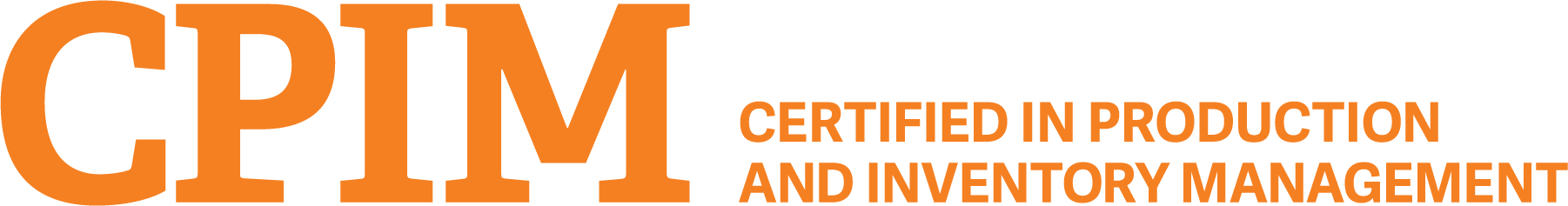 CPIM - Certified in Planning and Inventory Management