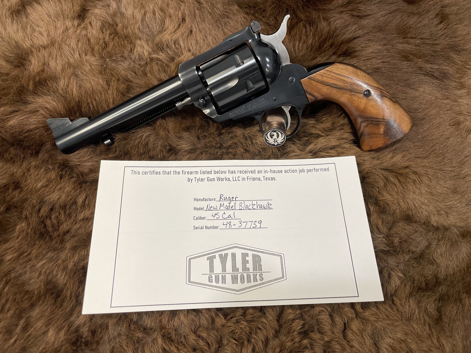 TGW Custom Ruger New Model Blackhawk .45
