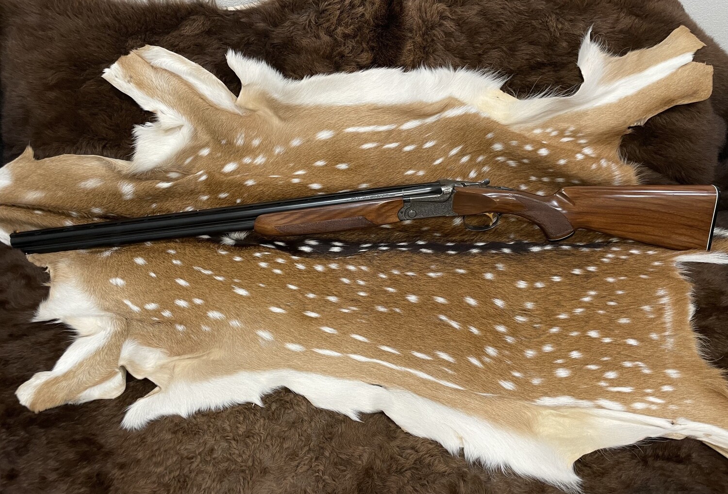 Engraved Ithaca SKB 600 20 Gauge Shotgun