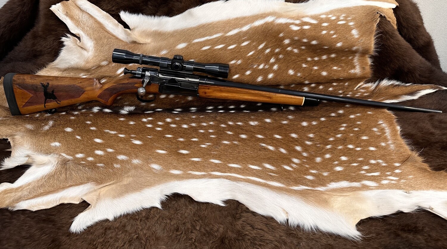 Springfield 1898 .30-40 Krag Bolt Action Rifle with Scope