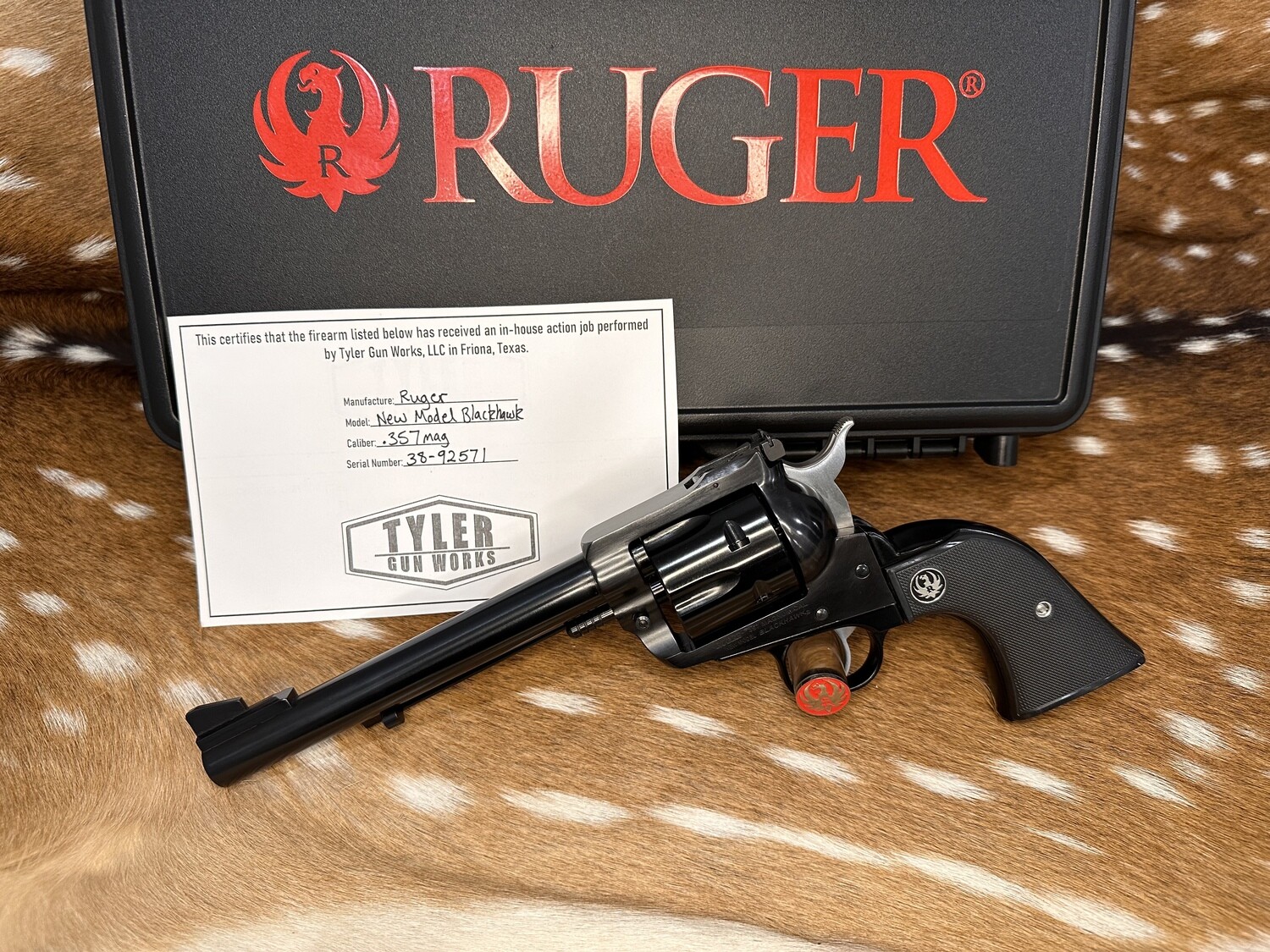 TGW Custom Ruger New Model Blackhawk .357 Mag