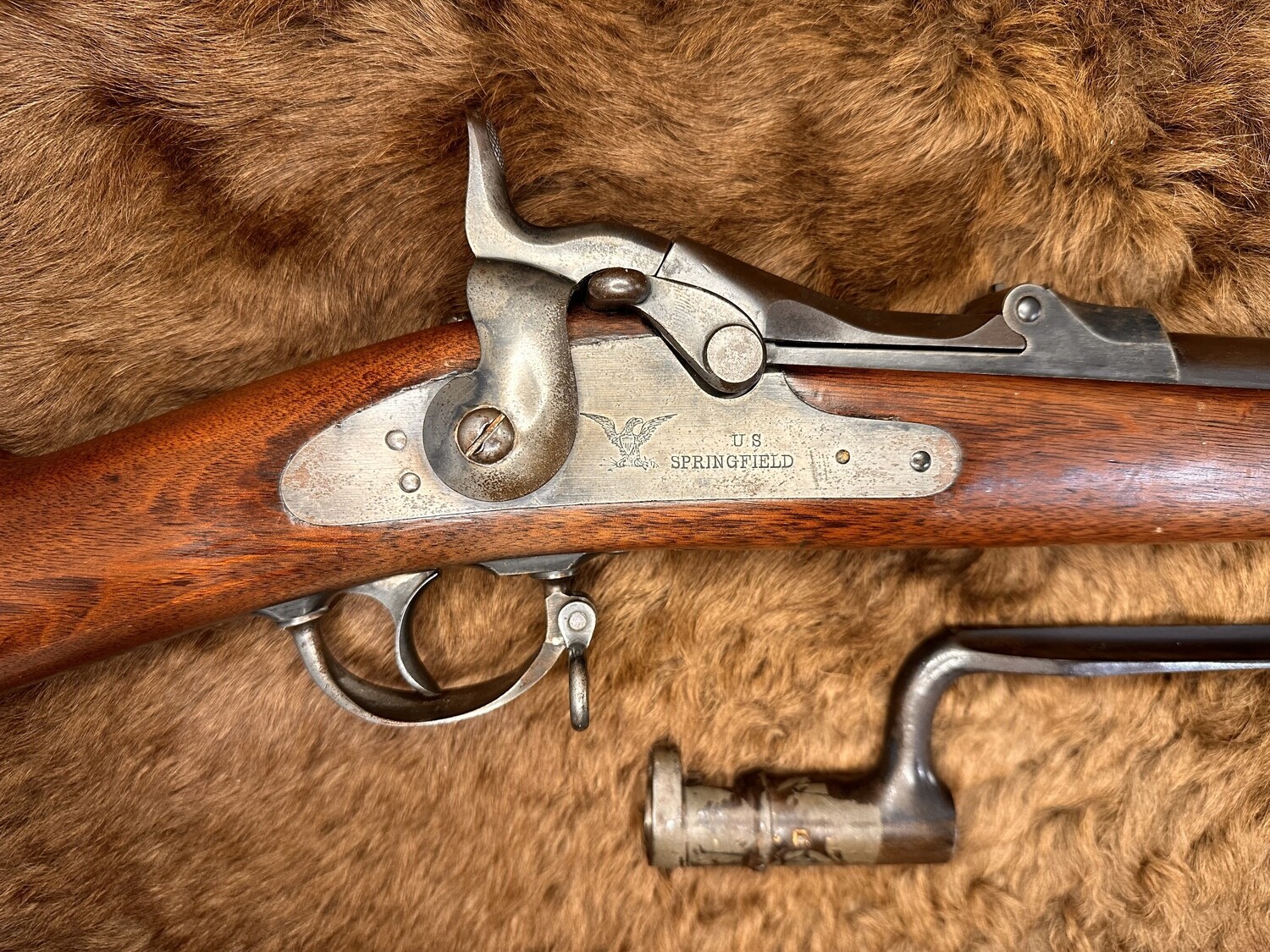 U.S. Springfield Trapdoor Model 1873 with Bayonet