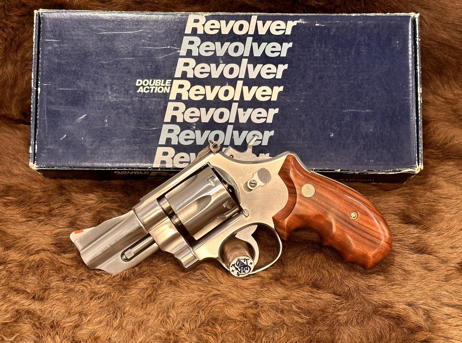 Smith & Wesson Model 624 3" Lew Horton .44 S&W Special Revolver with Box