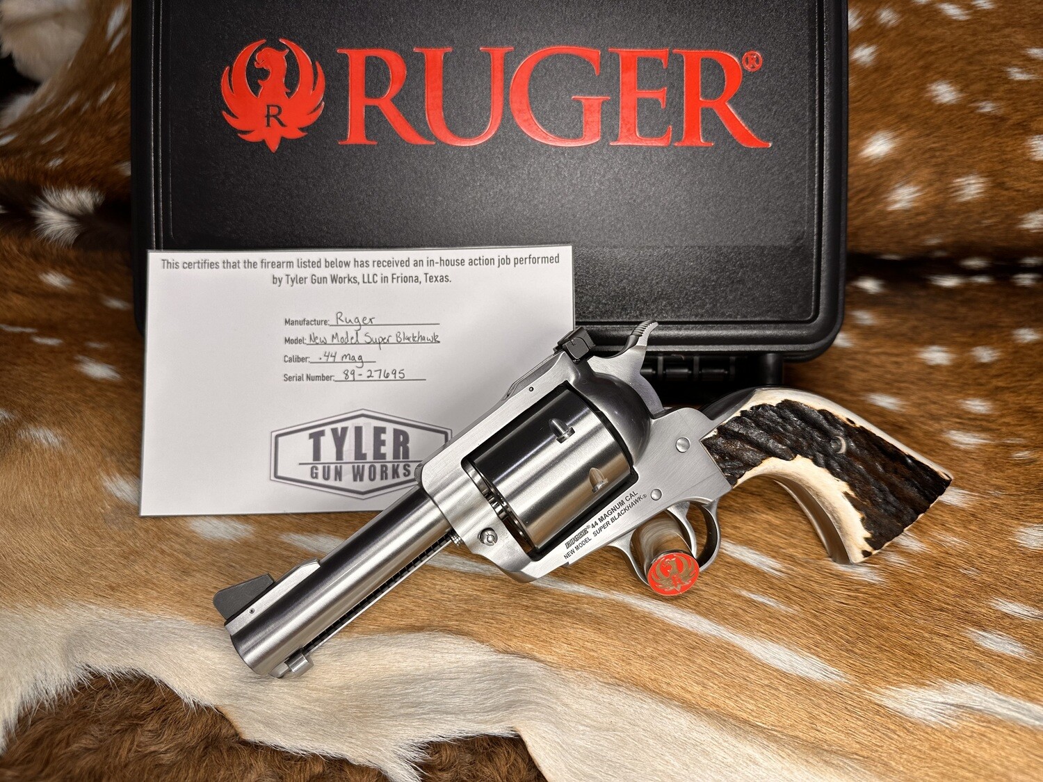 TGW Custom Ruger New Model Super Blackhawk .44 Mag Revolver
