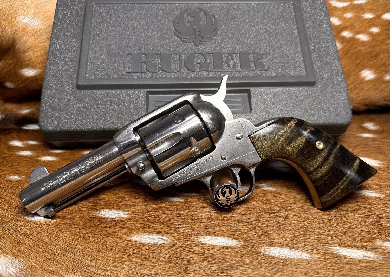 Ruger "Old" Vaquero .45 Cal Revolver