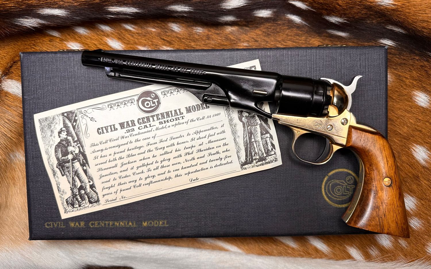 Colt Civil War Centennial Model .22 Short with Display Box
