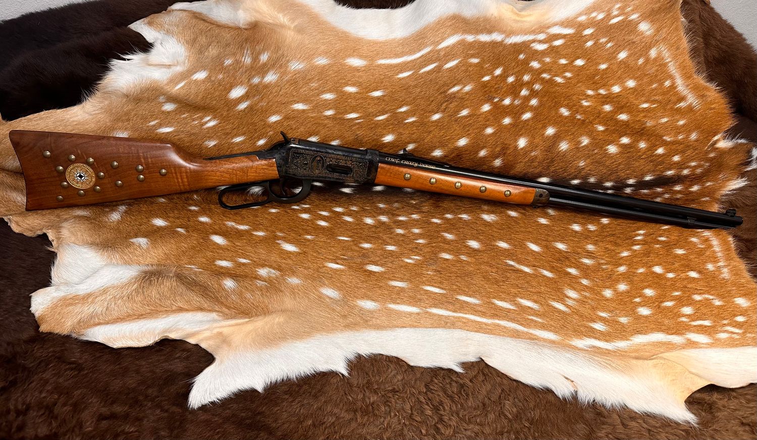 Winchester 94 Chief Crazy Horse Commemorative .38-55 Rifle