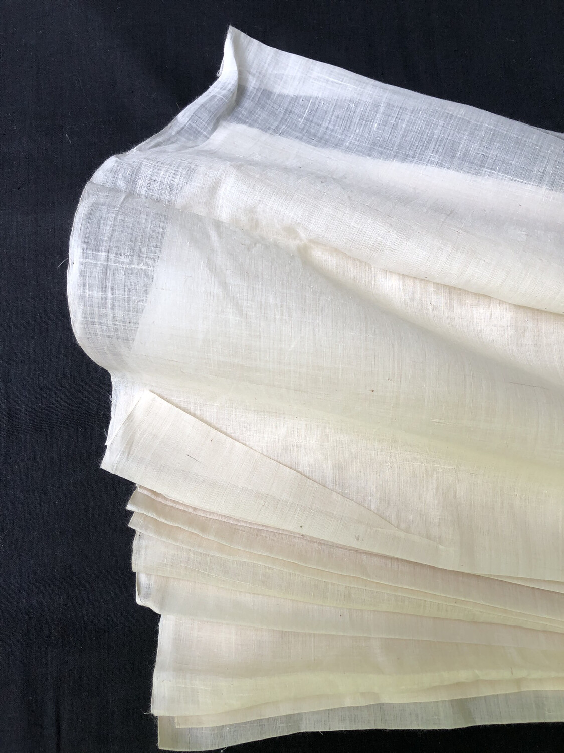 Hand Spun Hand Woven 500 Count Muslin Cotton Fabric