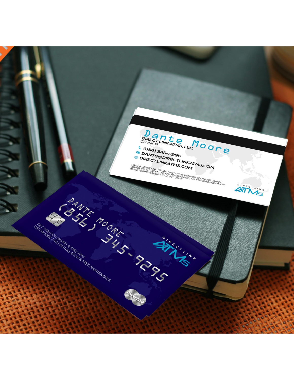 ATM Business Card Design