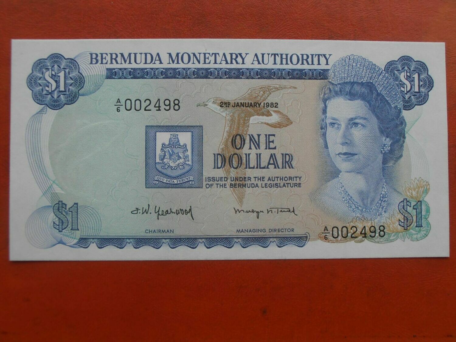 Bermuda Dollar - 1982