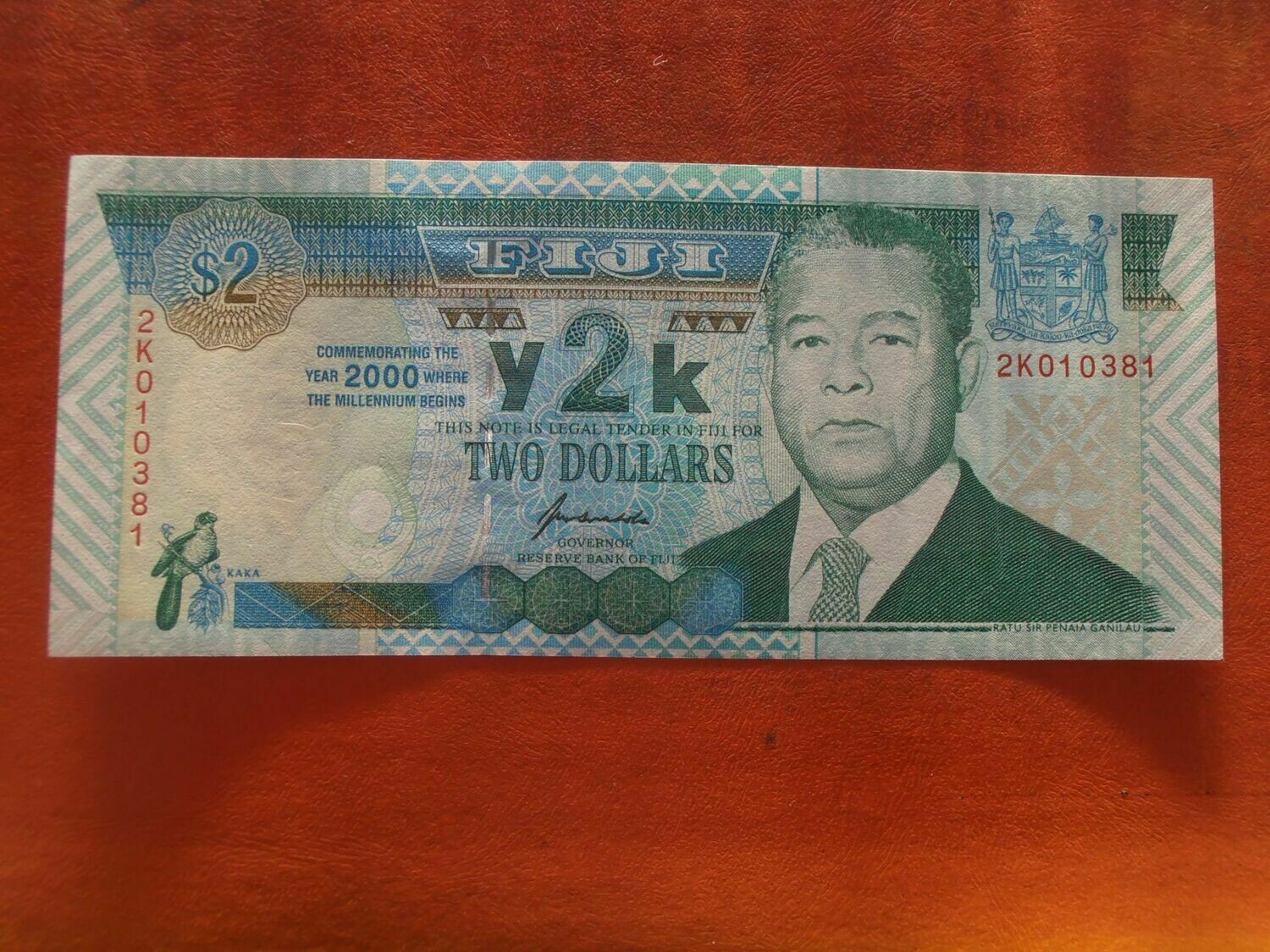Fiji 2 Dollars - 2000