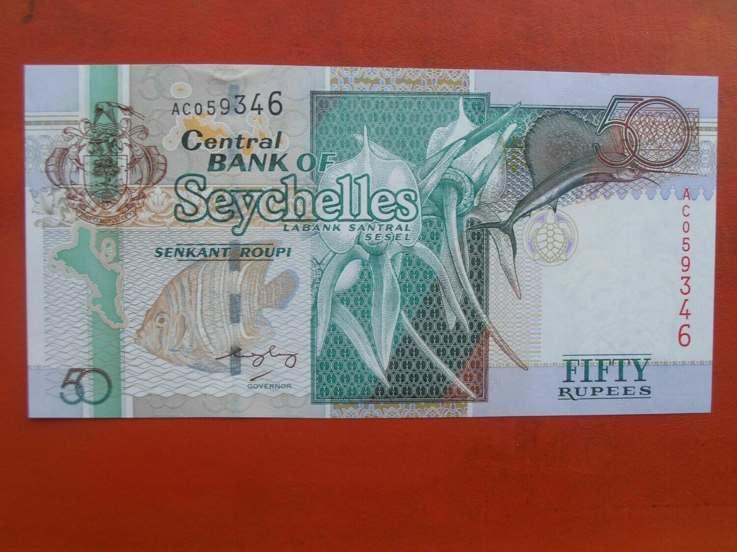 Seychelles 50 Rupees - 1998