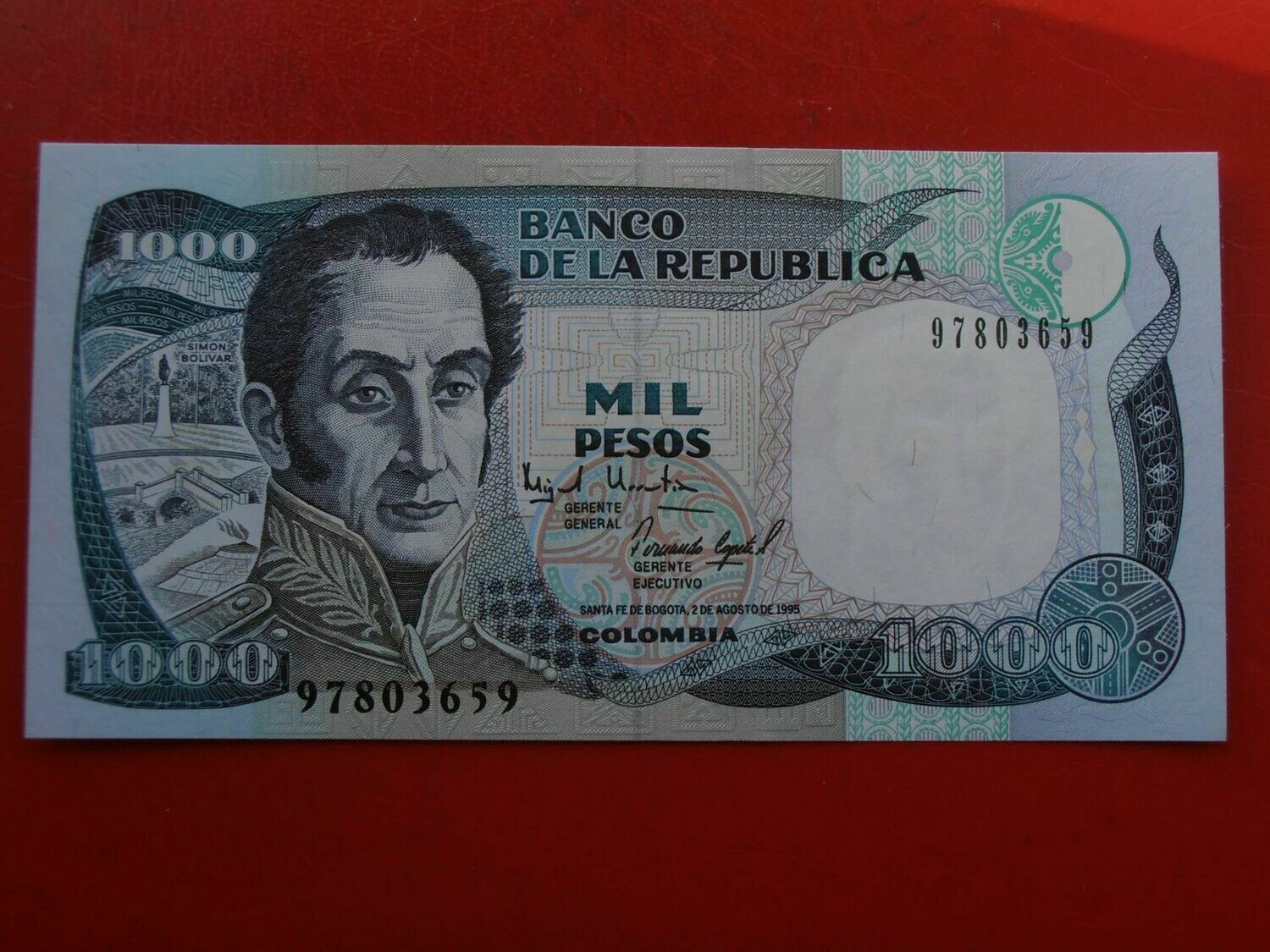 Colombia 1000 Pesos - 1995