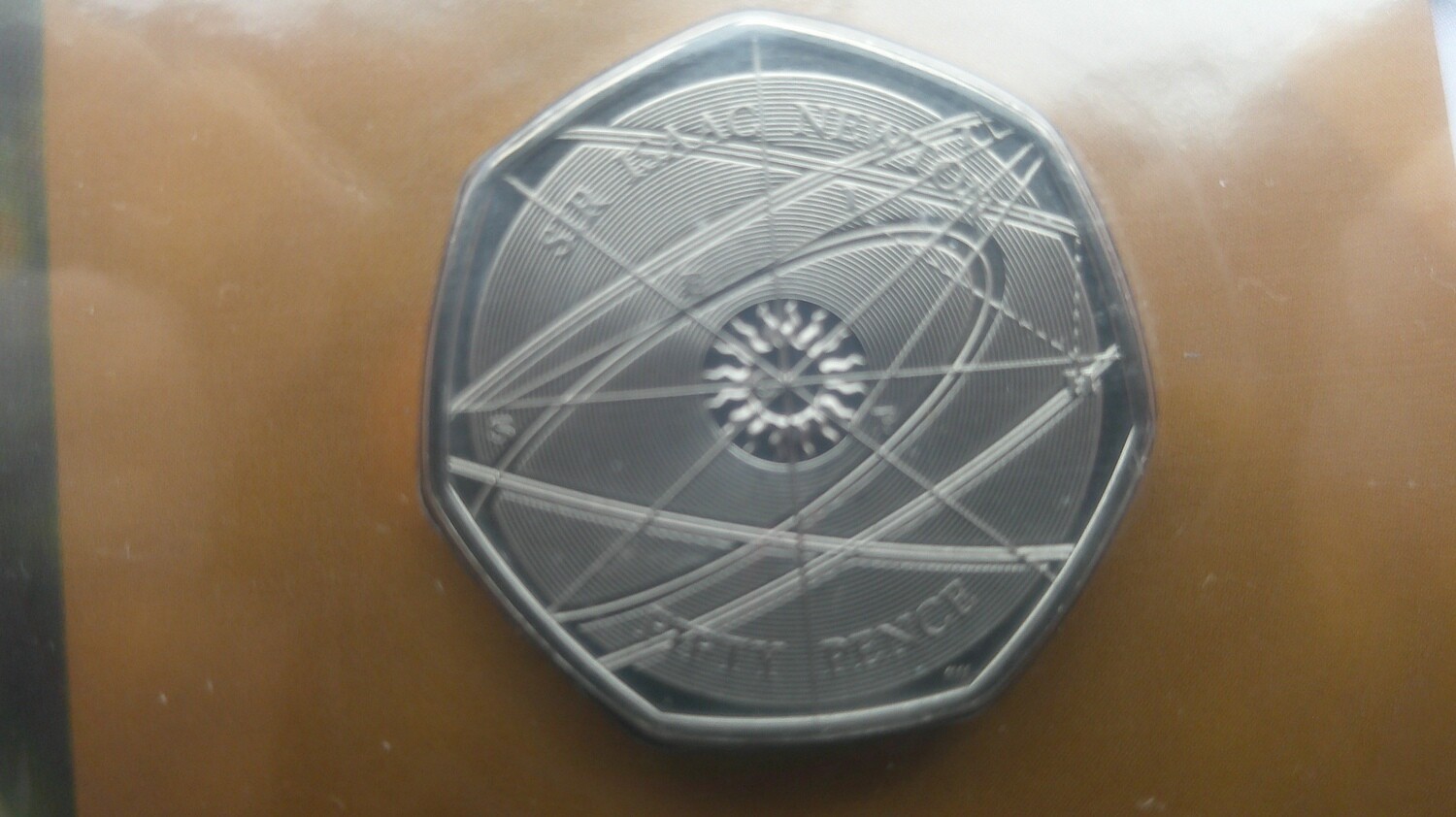 2017 - Fifty Pence (Sir Isaac Newton)