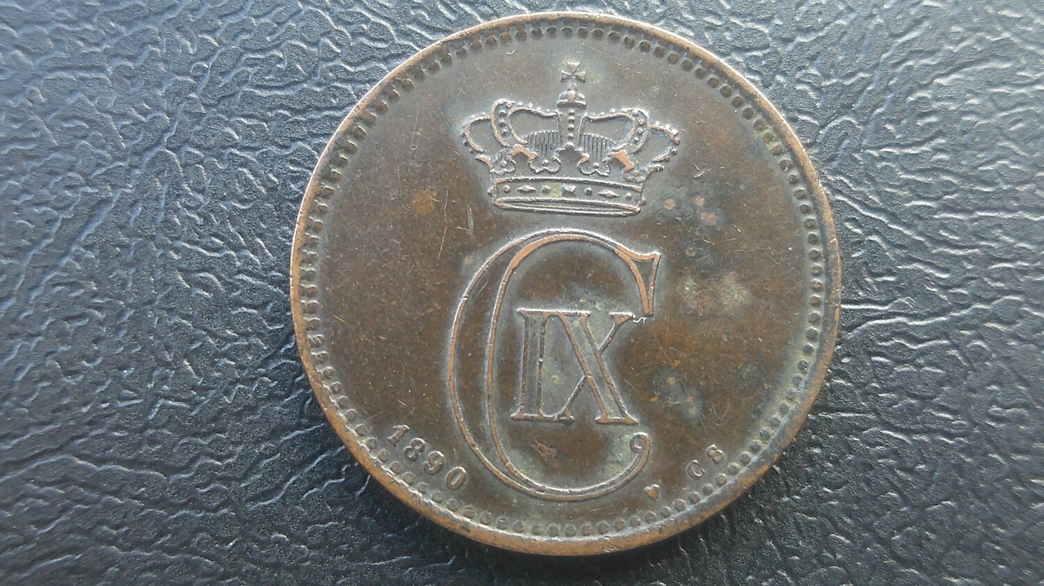 Denmark 5 Ore - 1890 (Rare)