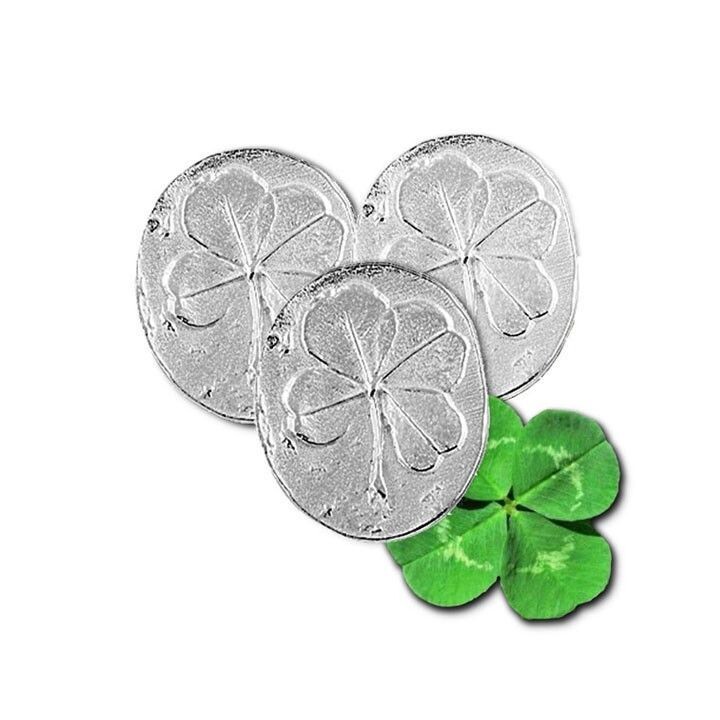 Four Leaf Clover Pocket Charms Bulk 50 Piece