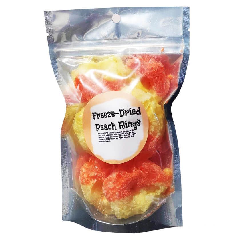 Freeze Dried Peach Rings