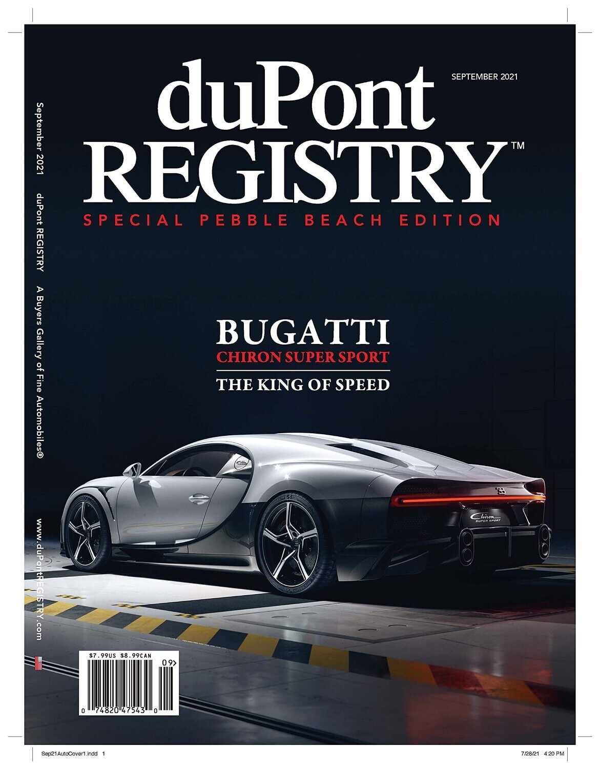 duPont REGISTRY Autos September 2021 | inmate magazines | Store ...