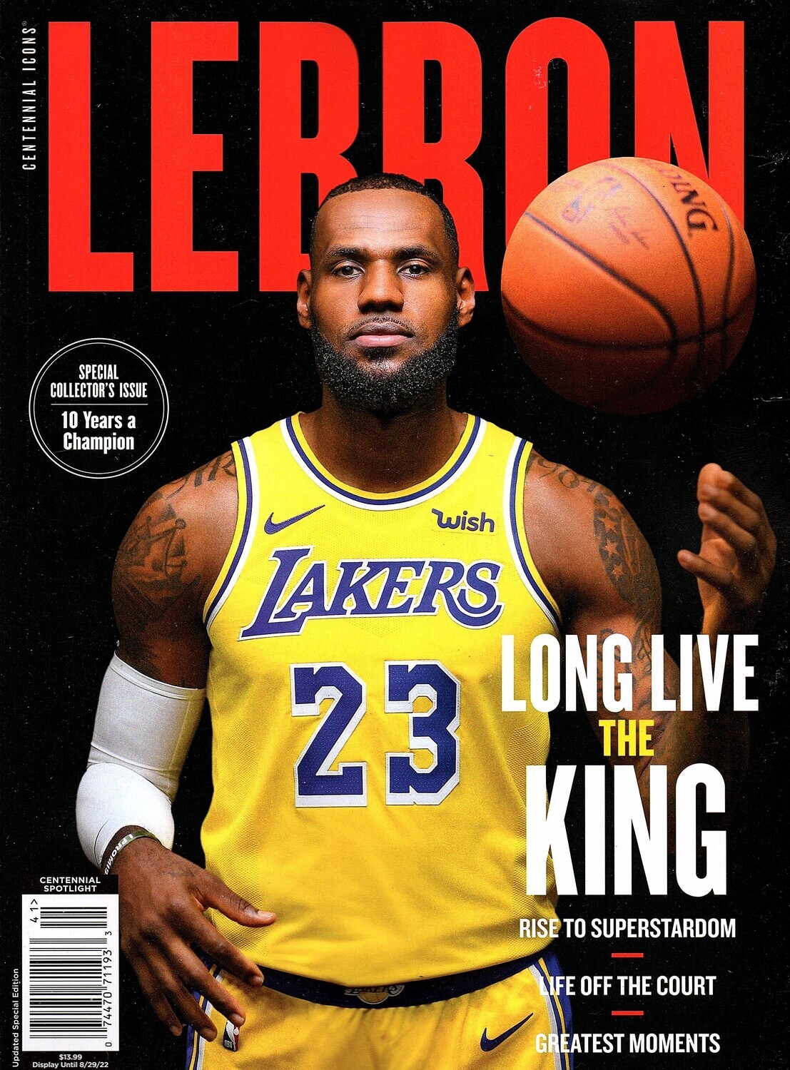 LEBRON JAMES SPECIAL ISSUE 2022 - Long Live the King | Store - Inmate ...