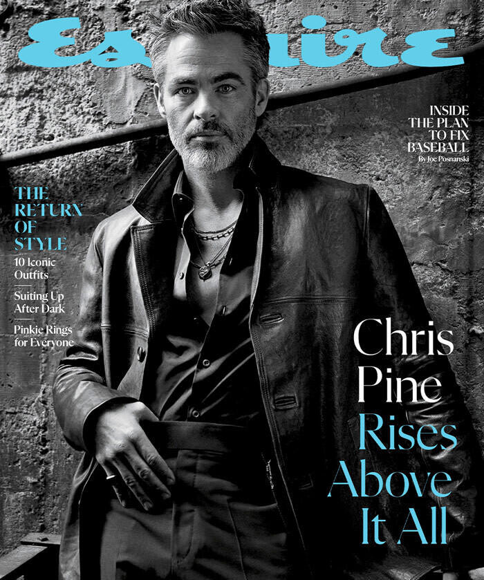 Inmate Magazines | Esquire Magazine March 2023 - Chris Pine | Store ...