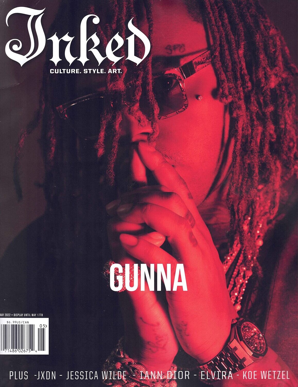 Tattoo Magazines | Inked Magazine #5 Music Issue - Gunna | Store ...