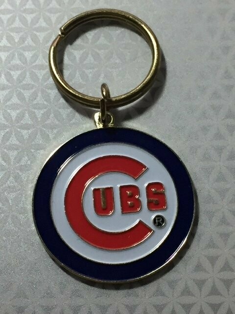 Chicago Cubs Key Ring