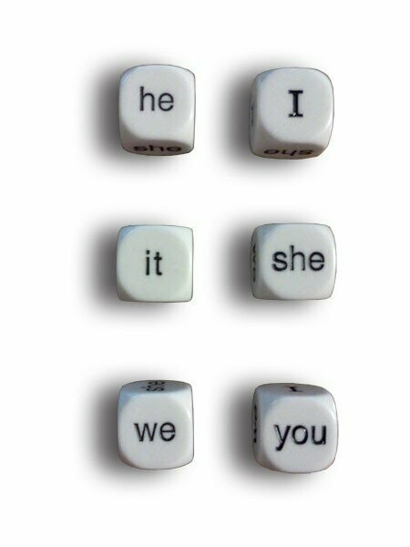 Pronoun Dice | Summerbook