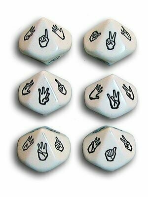 Sign Language 1-10 Dice | Summerbook