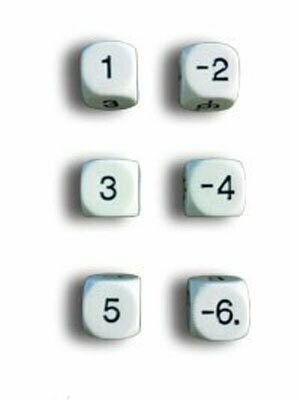 Negative Even Numbered Dice | Summerbook