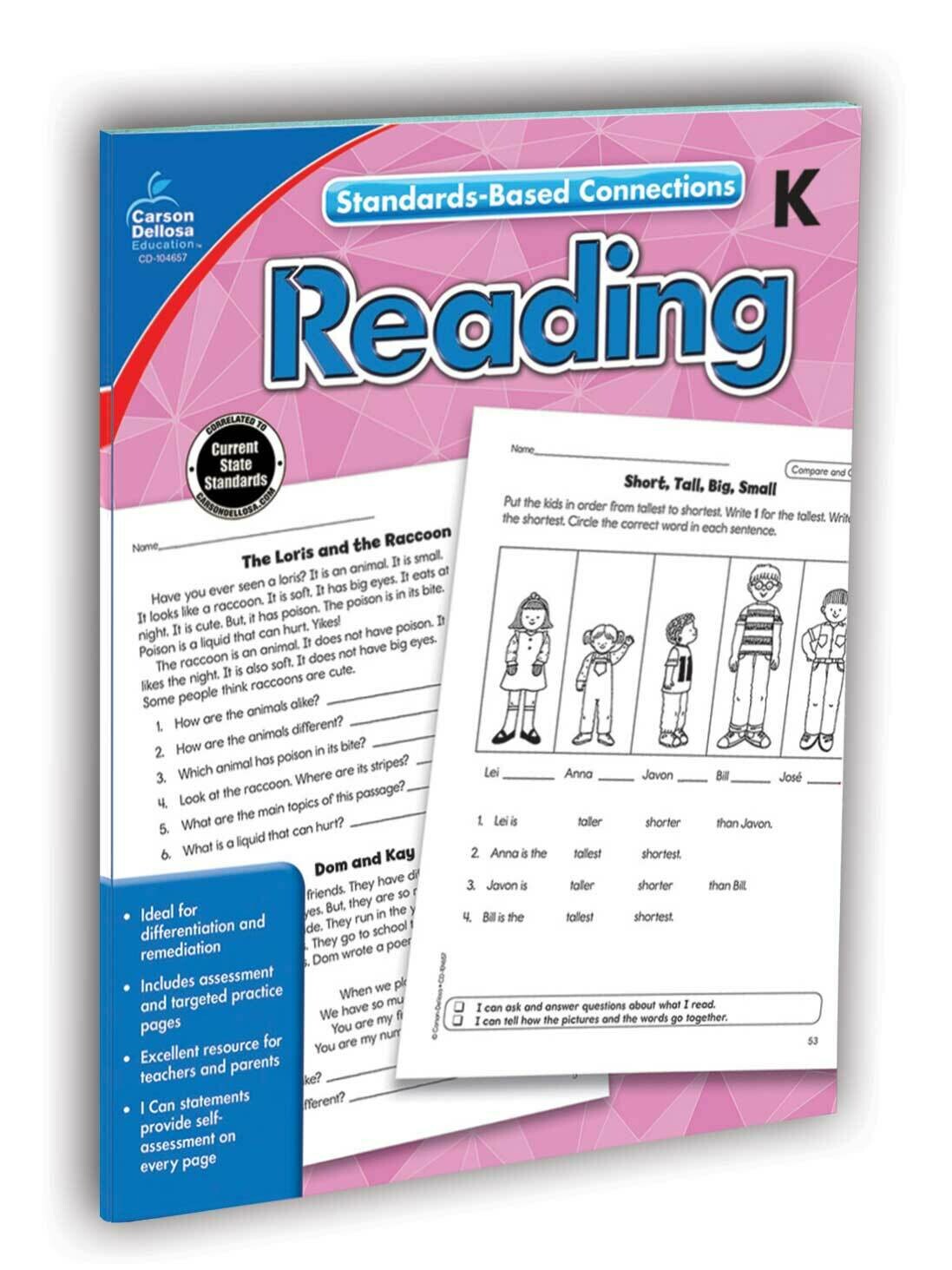 Standards-Based Connections: Reading K