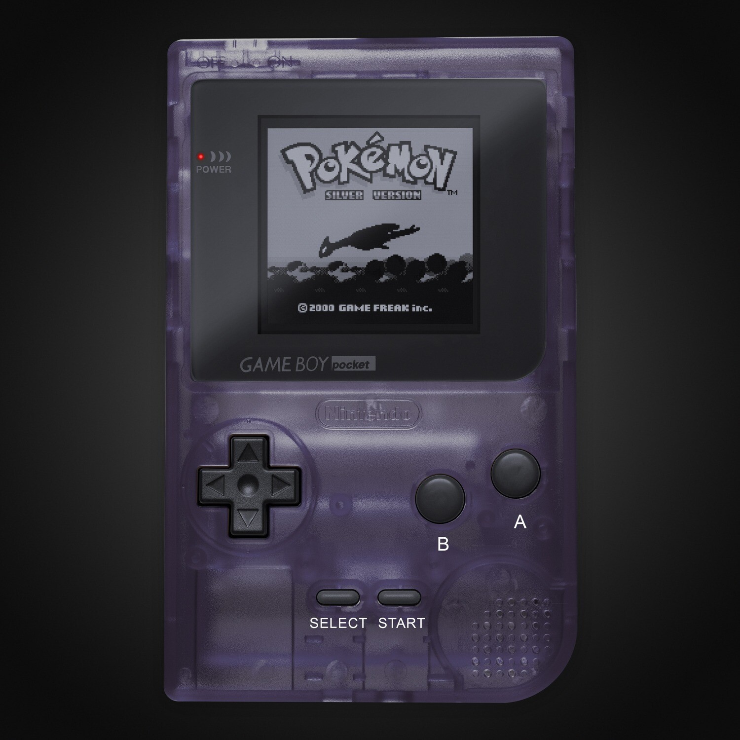 Game Boy Pocket: Prestige Edition (Clear Dark Purple)