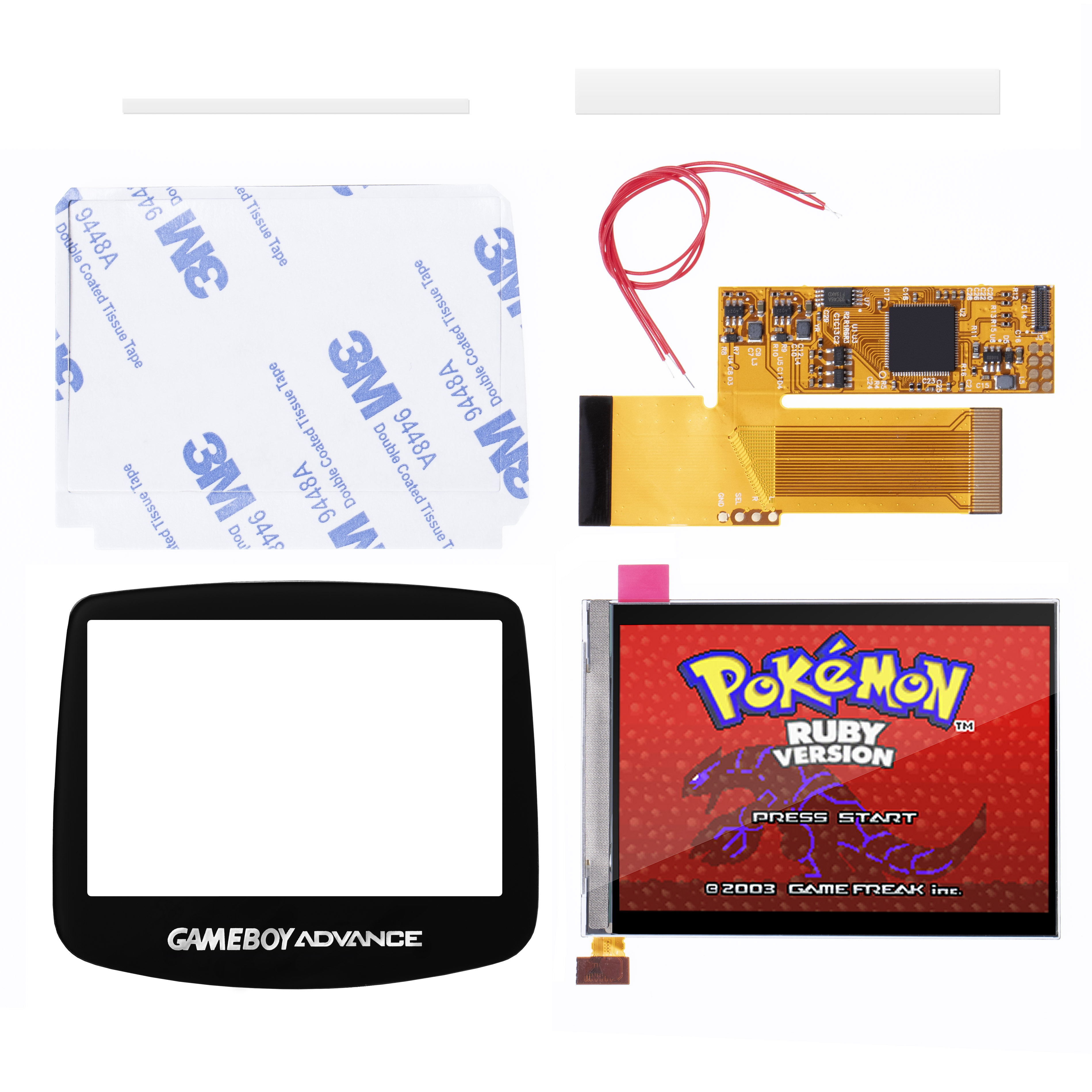 Game Boy Advance Screens