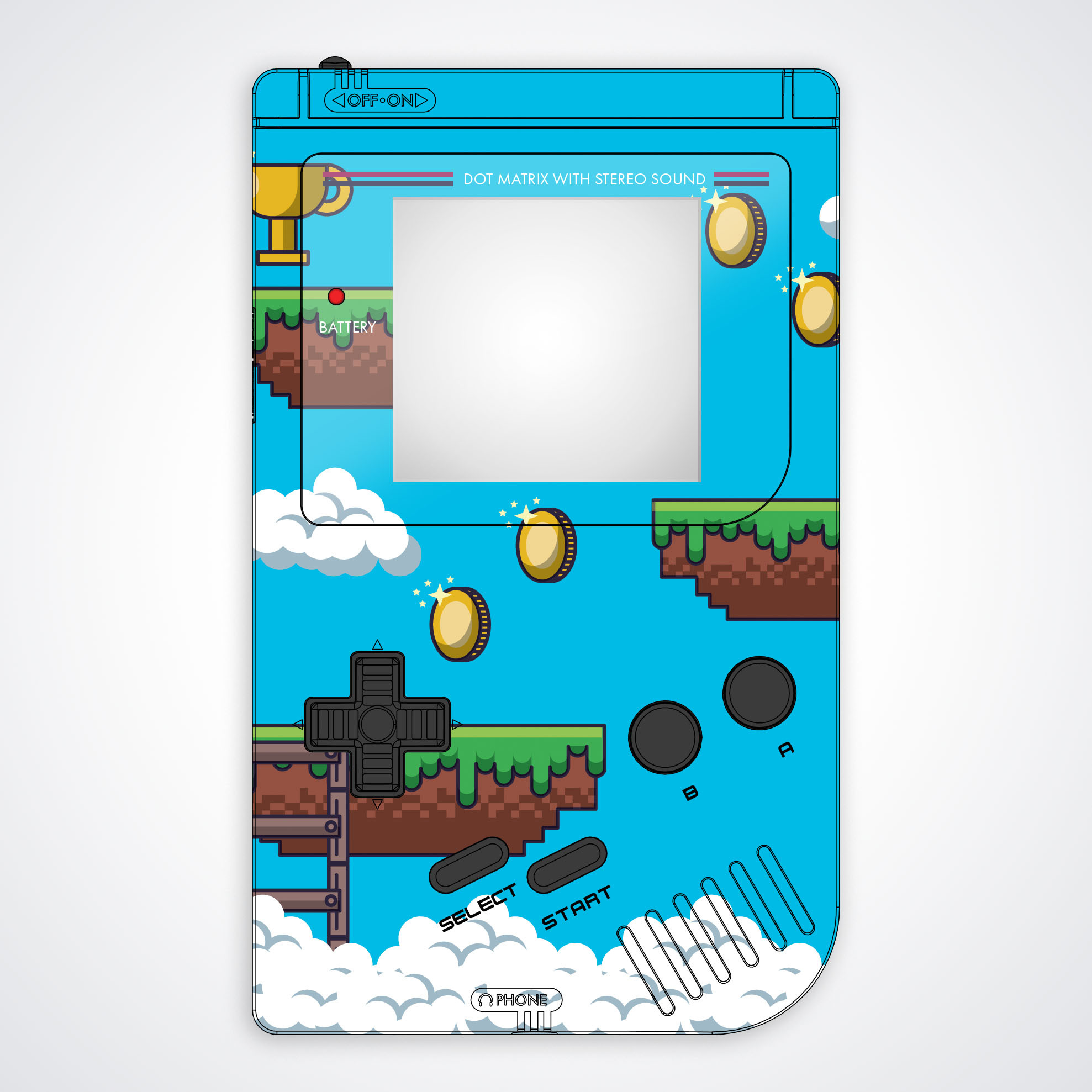 Game Boy Original UV Shells