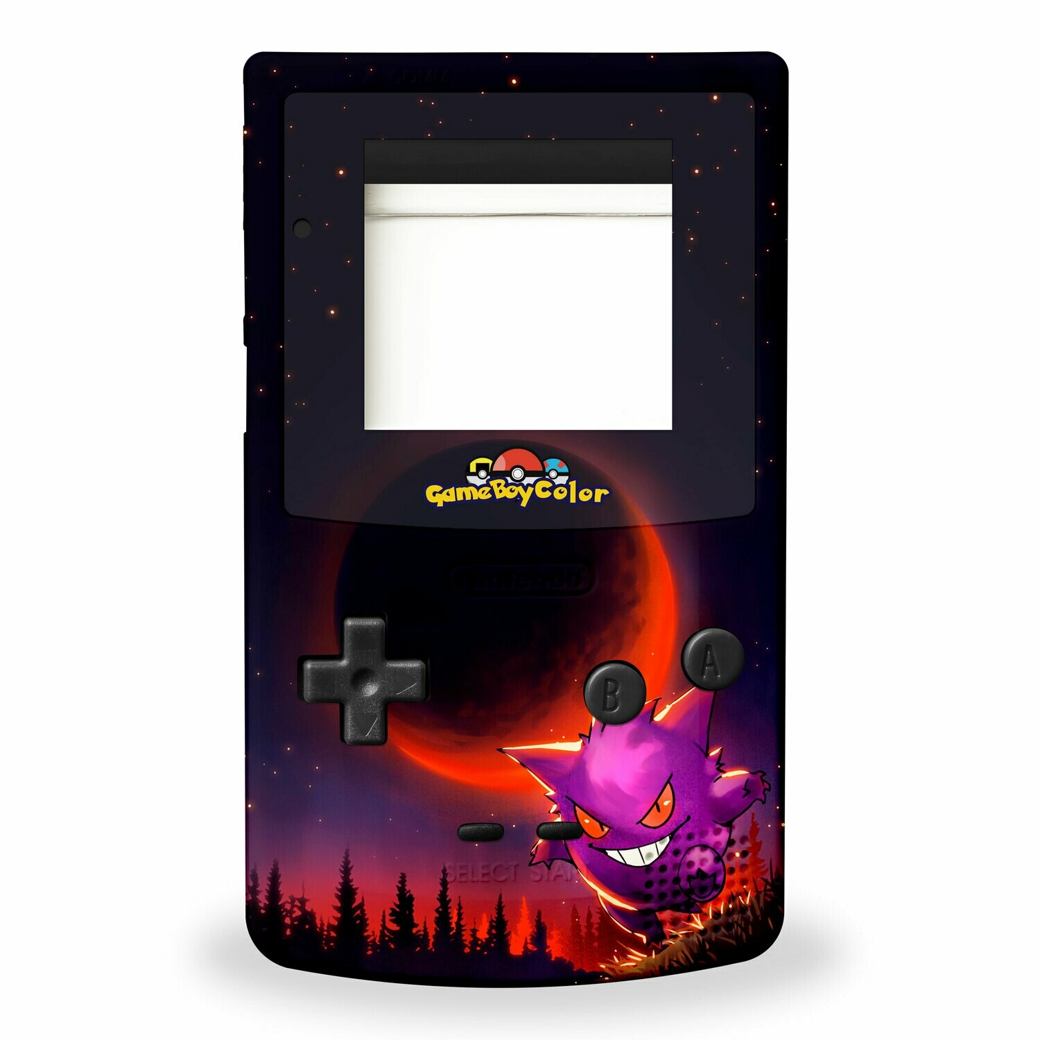 GBC Shell Kit (UV Gengar)