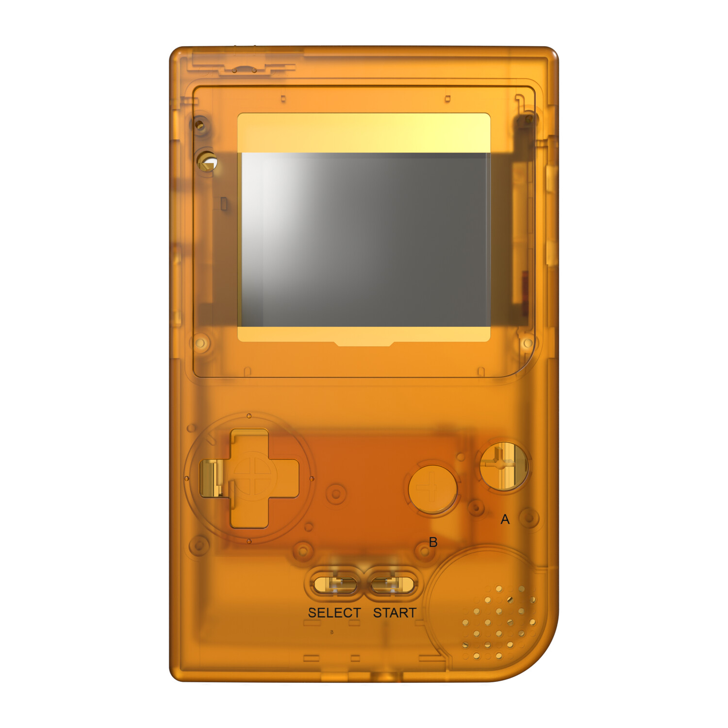 Game Boy Pocket Shell Kit (Clear Black)