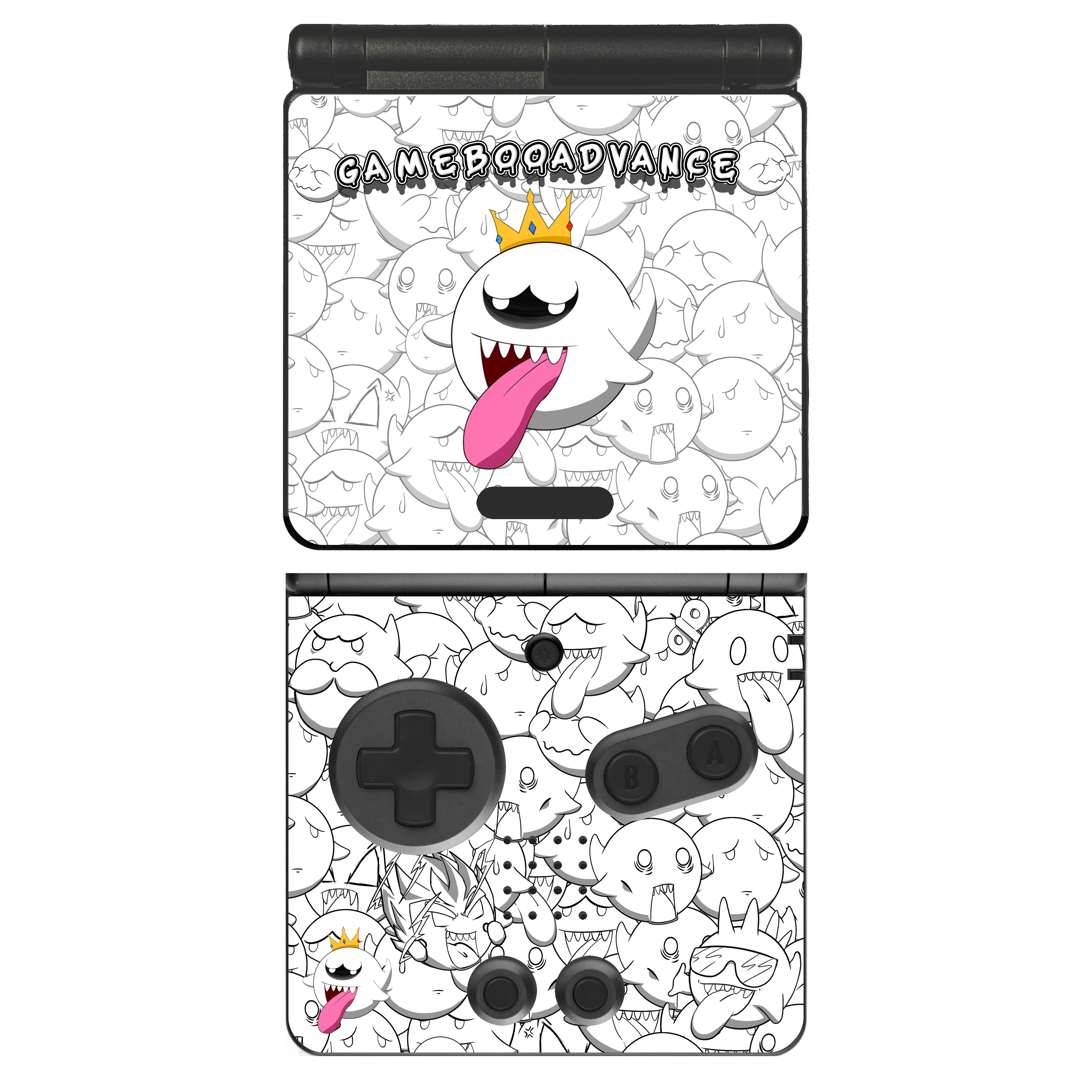 Game Boy Advance SP Stickers
