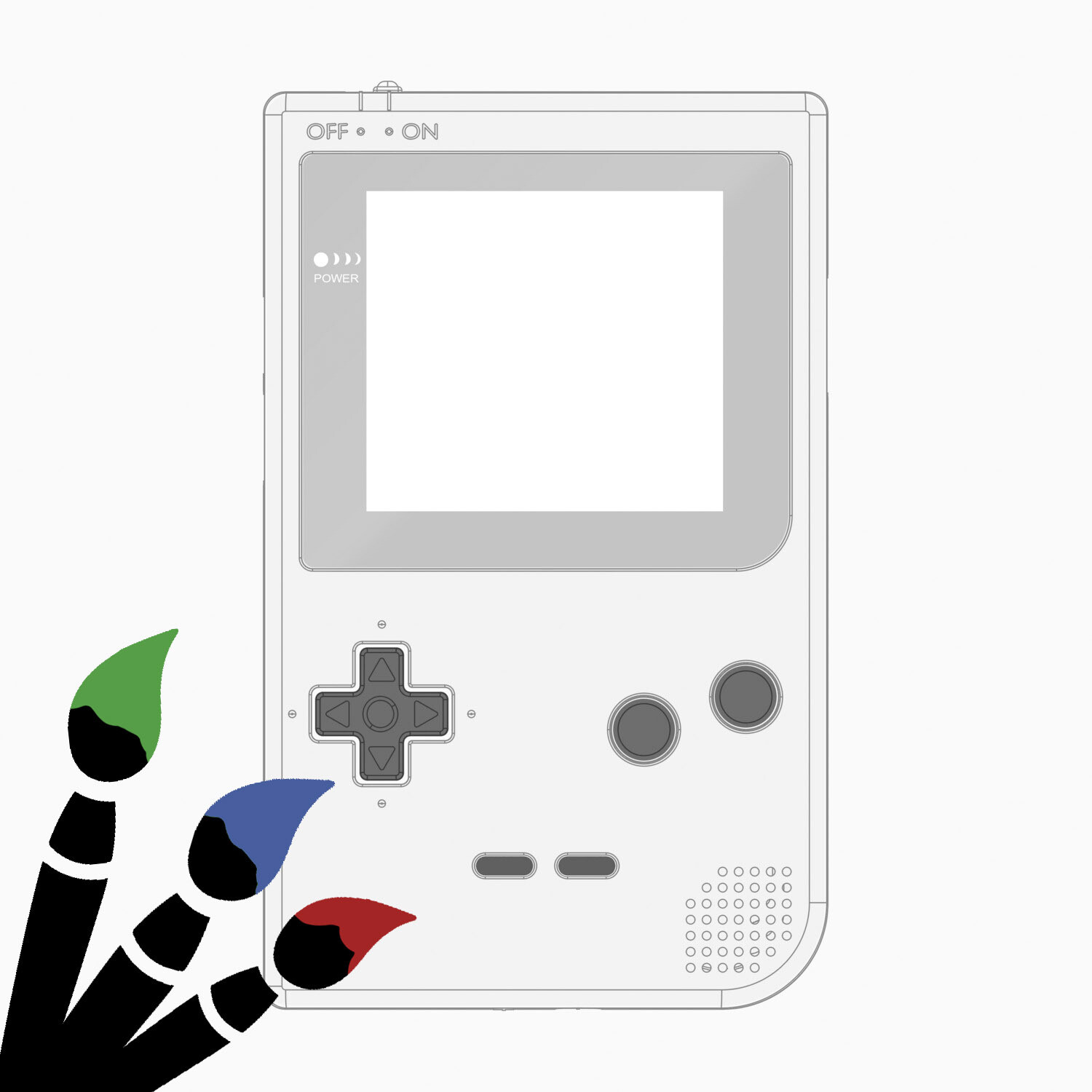 Game Boy Pocket Printed Shell Kit (Design Your Own)