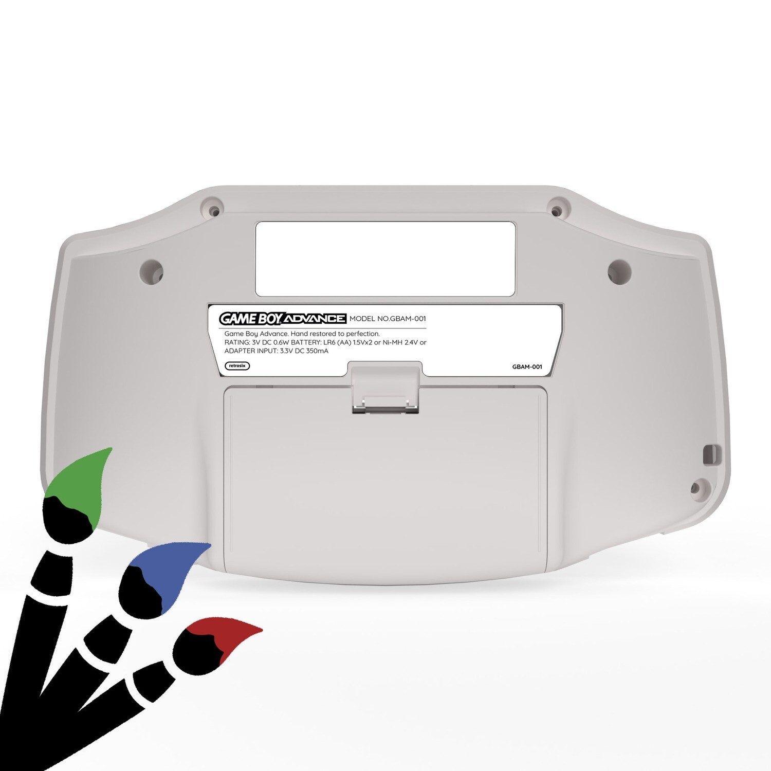 Game Boy Advance Back Sticker Set (Design Your Own)