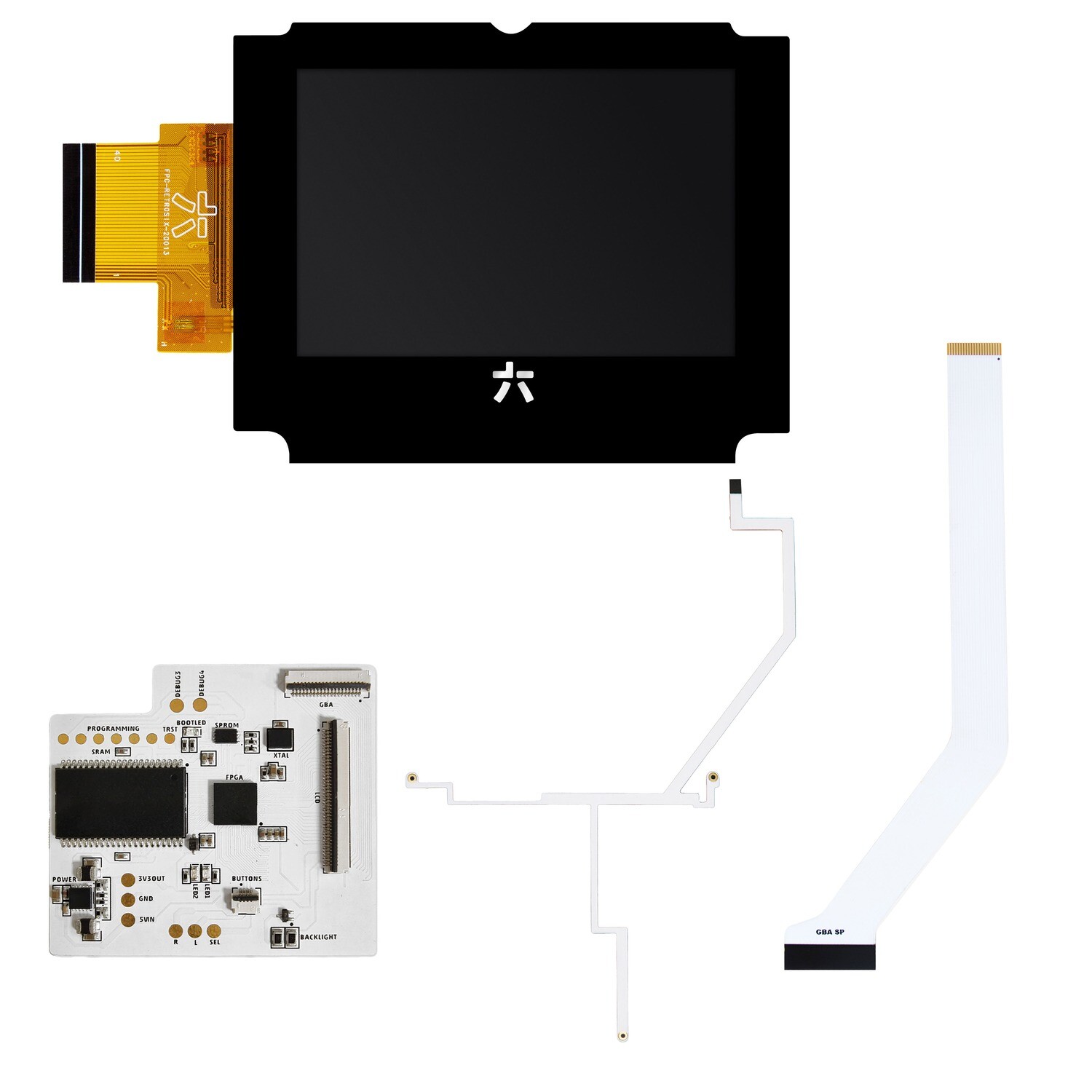 GBA SP CleanScreen Kit Laminated IPS gba-sp-cleanscreen-kit-laminated-ips